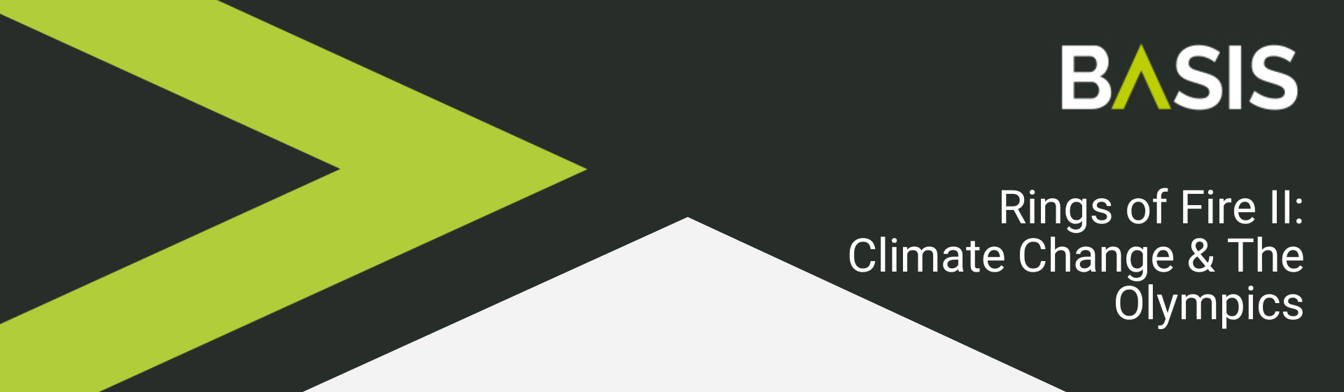 Rings of Fire II: Climate Change & The Olympics - 17/7/24 | A BASIS ...